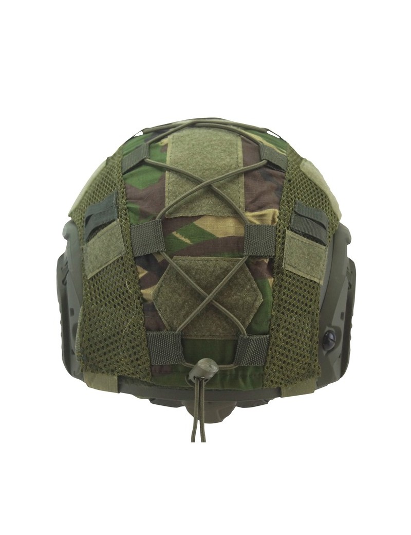 Tactical Fast Helmet Cover Colour Woodland DPM