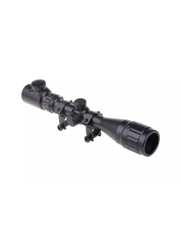 Theta Optics 3-9X40 AOEG Sniper Rifle Scope - Black