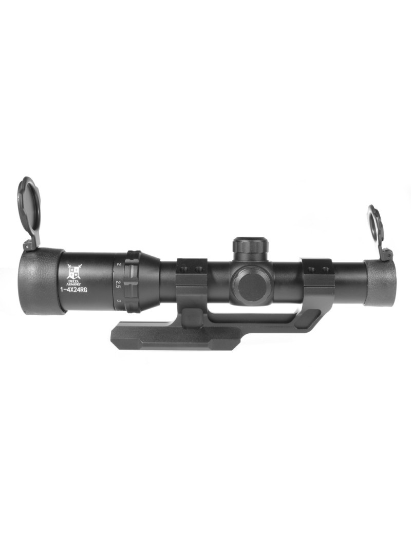 Delta Armory 1-4x24RG LPVO Marksman DMR Rifle Scope